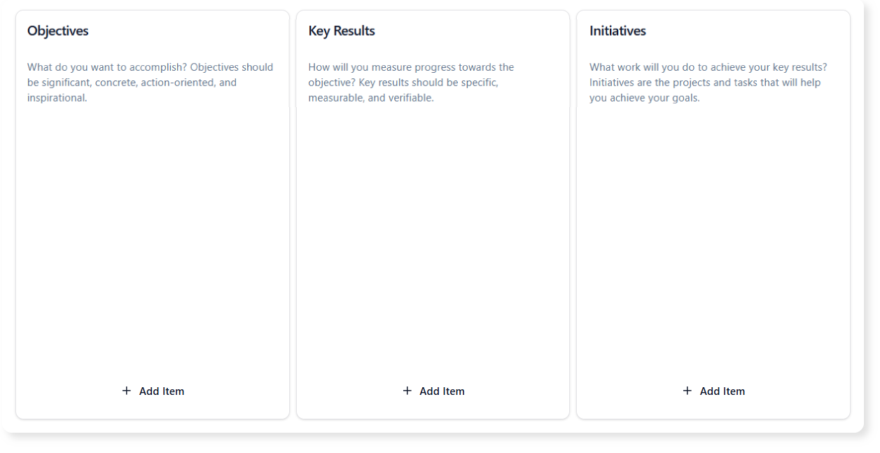 AI-Powered OKR Canvas | AI Tool by Visual Paradigm